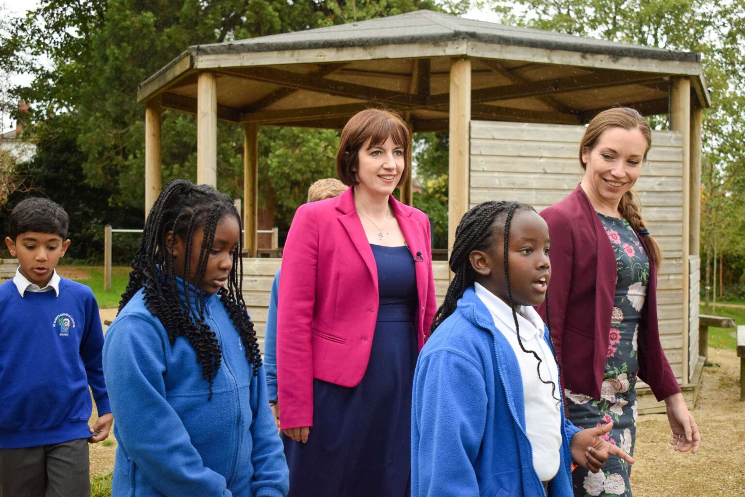 Education Secretary visits St Mary's - St Mary's Catholic Voluntary ...